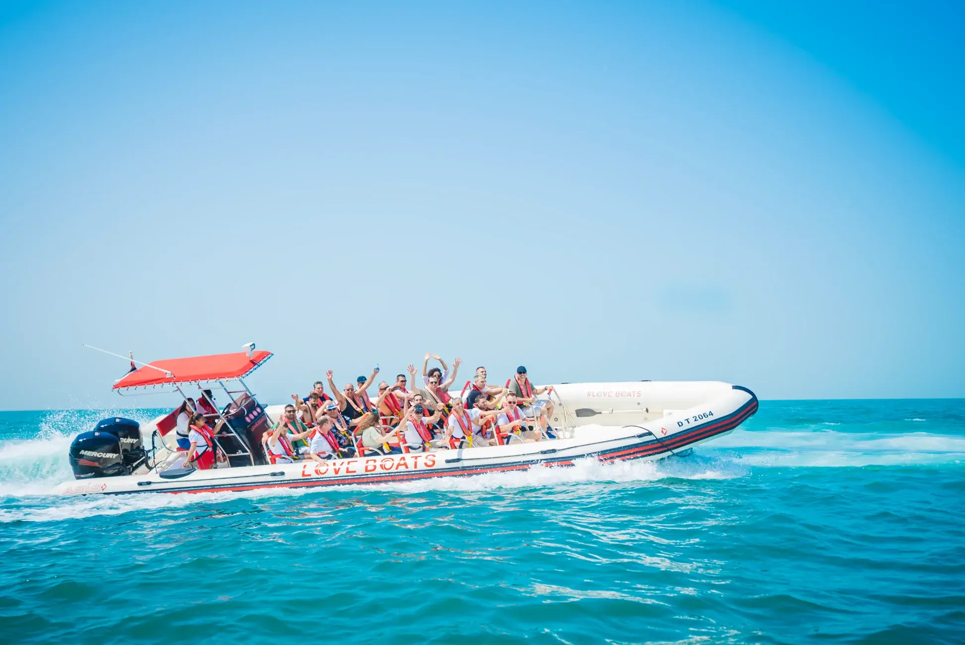 Boat Tours for Corporate Events - Love Boats - Speed Boat Tour Dubai